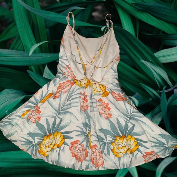Forever 21 | Dresses | Lotus Flower Dress | Poshmark